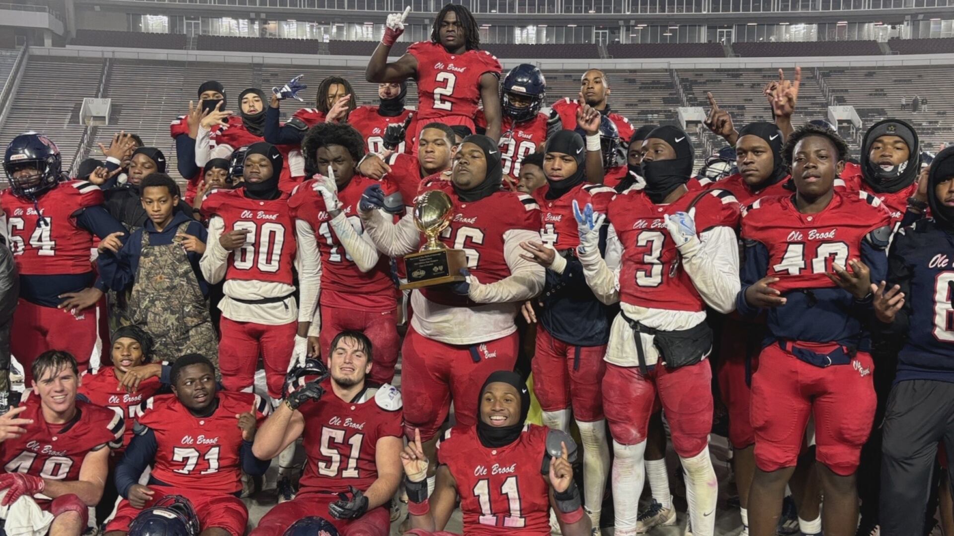 Brookhaven defeats West Point to claim 5A state title