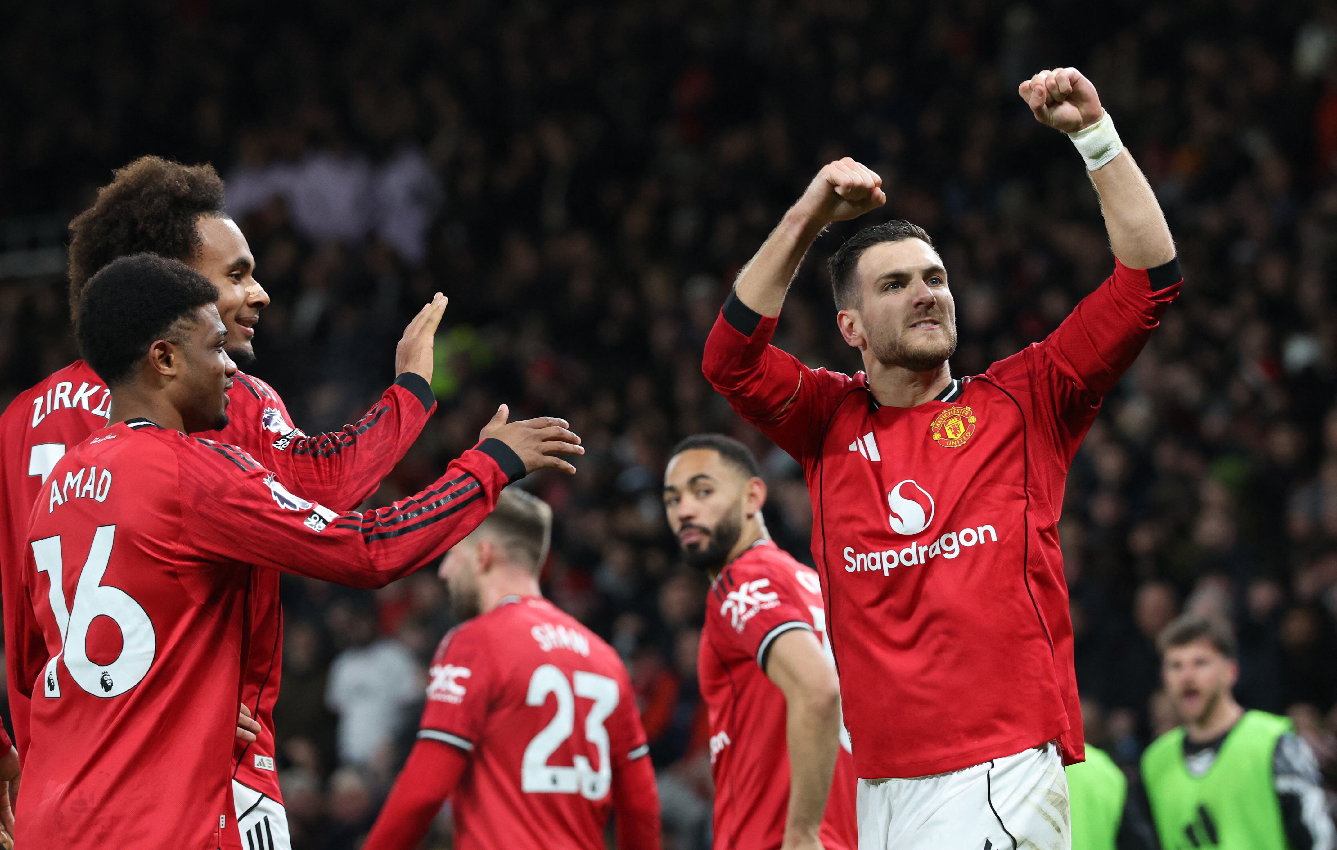 Manchester United ratings v West Ham: Mazraoui 7, Dalot 6, Mbeumo 5