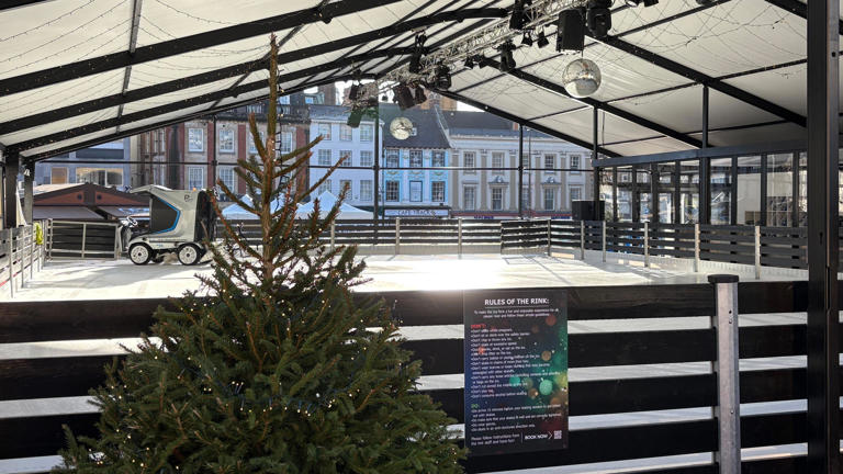 Ice rink heralded for bringing crowds to town