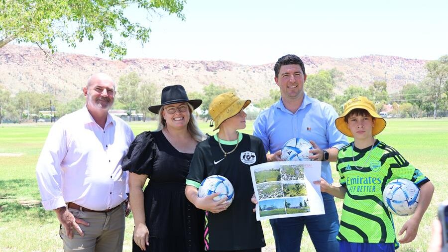 Alice Springs sports precinct could showcase Indigenous soccer players ...