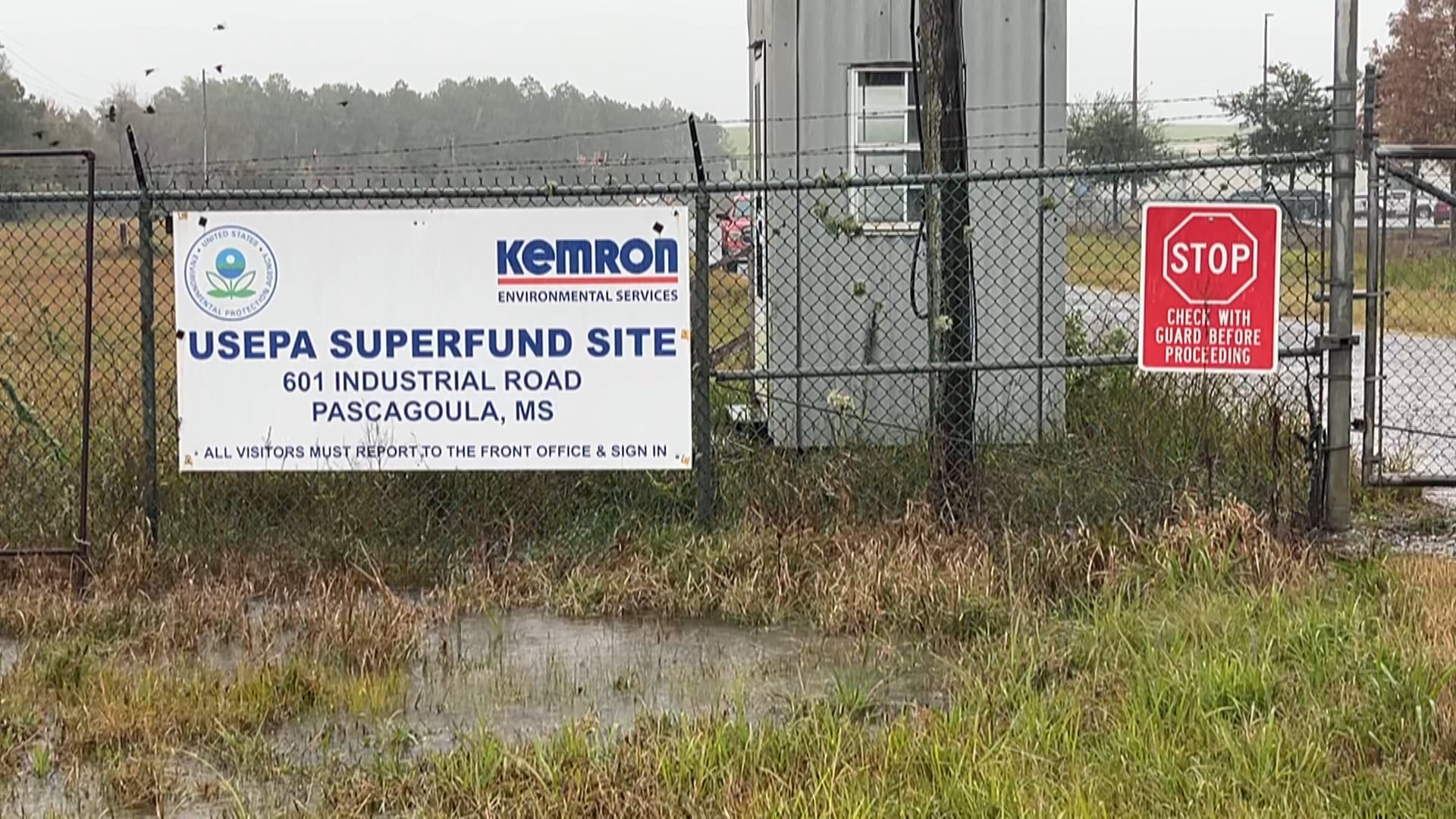 US EPA gives city, state leaders tour of Pascagoula Superfund site