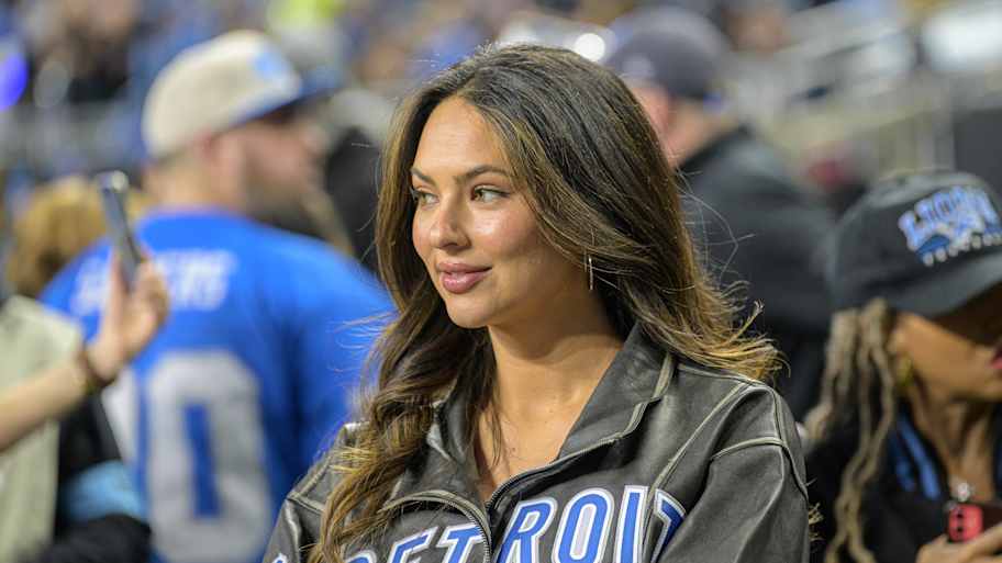 Jared Goff's wife Christen shows off baby with rival NFL WAG calling ...
