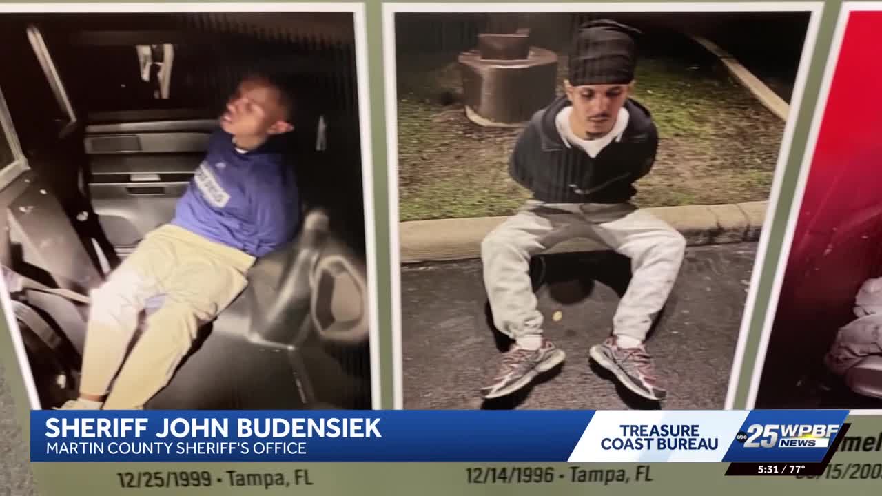 'Operation Stolen Soles': Martin County Sheriff's Office ties mall roof ...