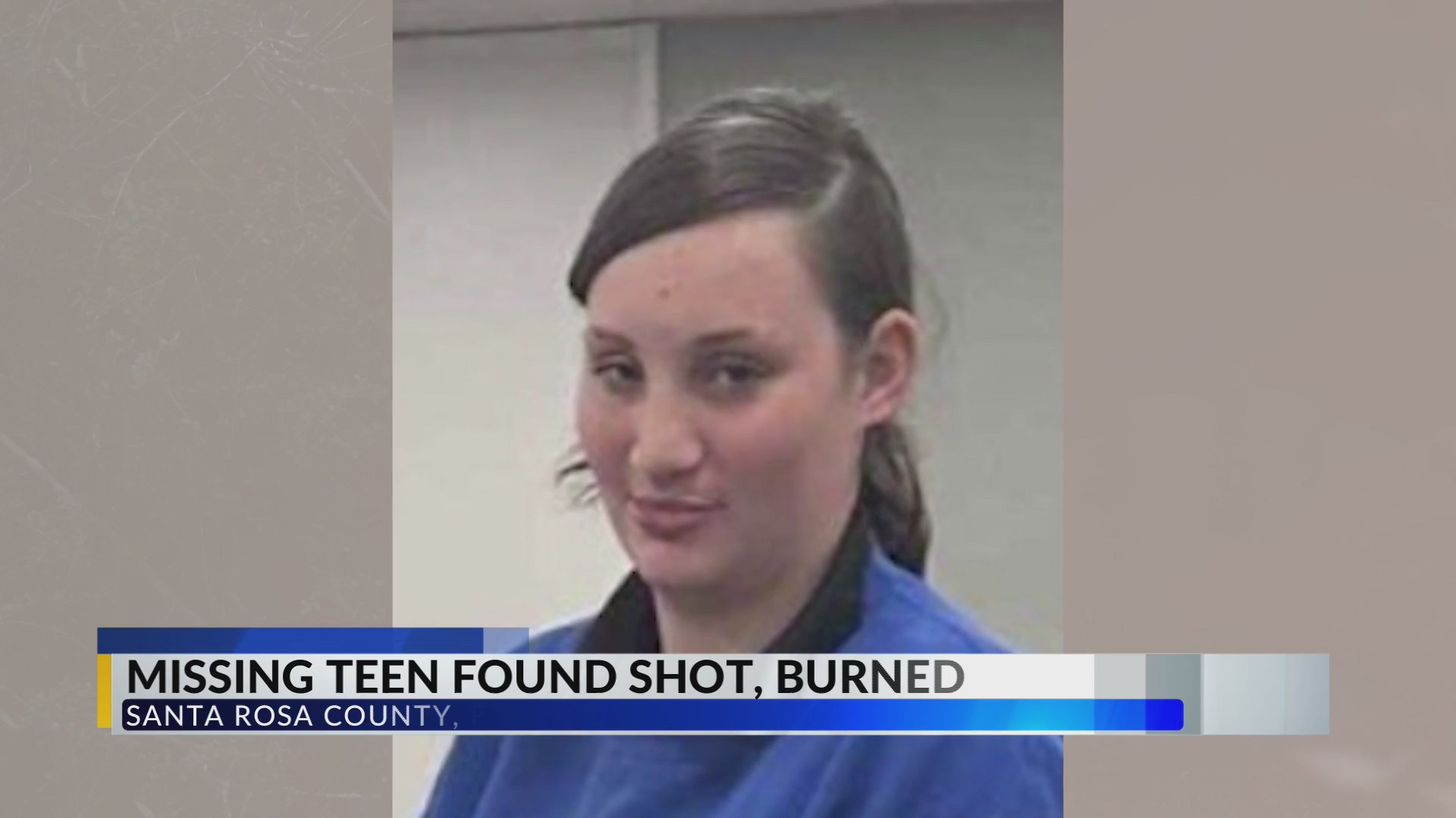 Missing teen found shot and burned in Santa Rosa County, Florida