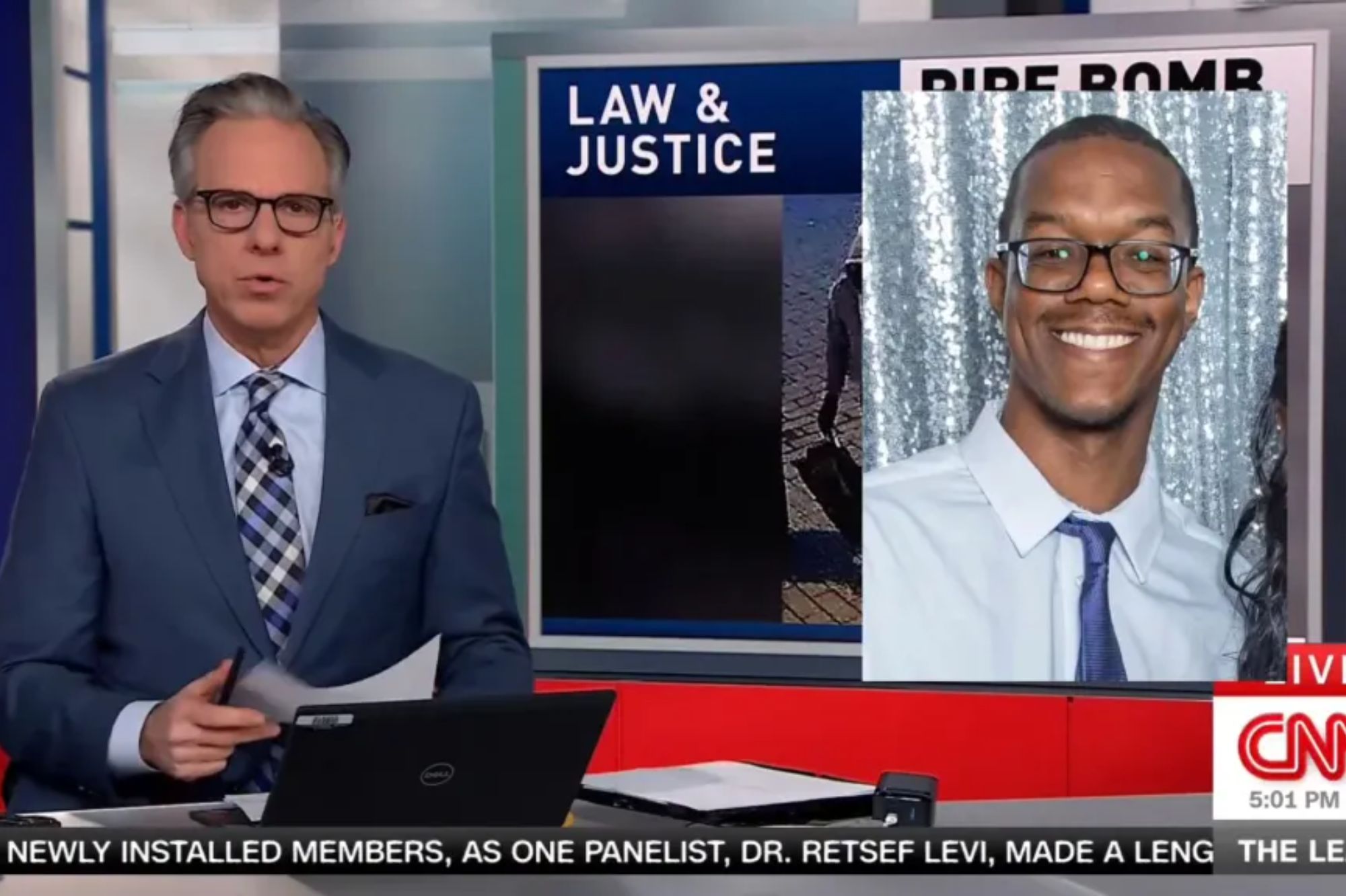 CNN’s Jake Tapper skewered for calling Black DC pipe bomb suspect Brian ...
