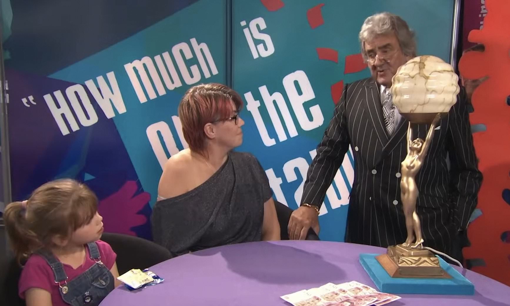 I was on Dickinson's Real Deal and David complained about my daughter