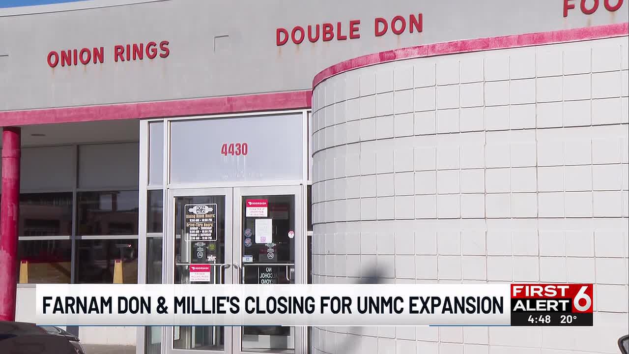 Farnam Don and Millie’s location closing for UNMC expansion
