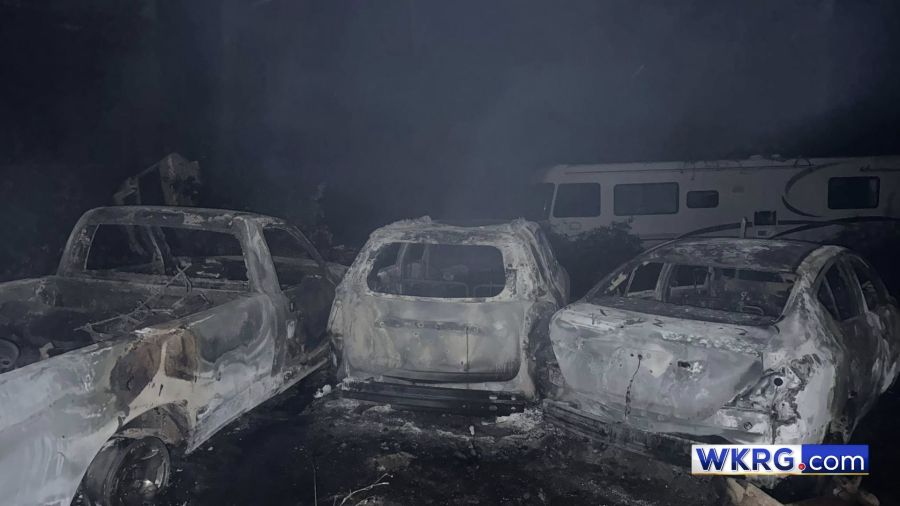 Complex vehicle fire in Citronelle requires joint rescue effort