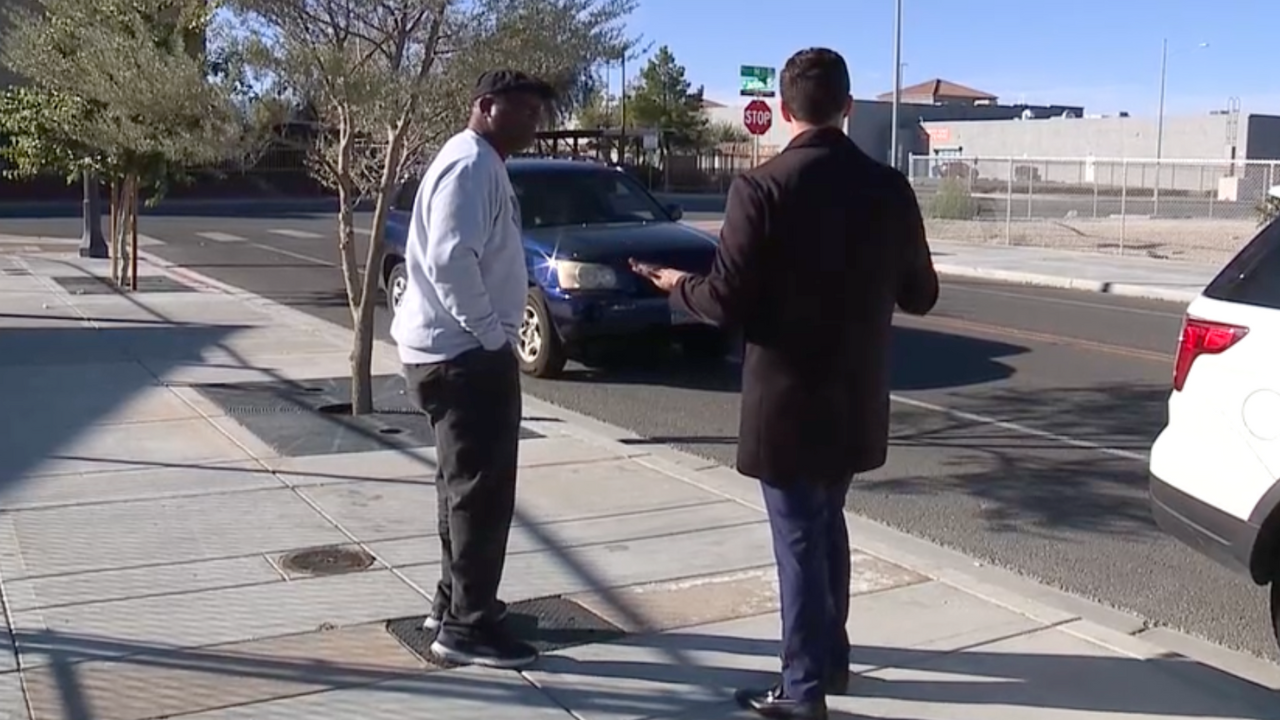 After you reached out to us, Las Vegas removes tree blocking stop sign