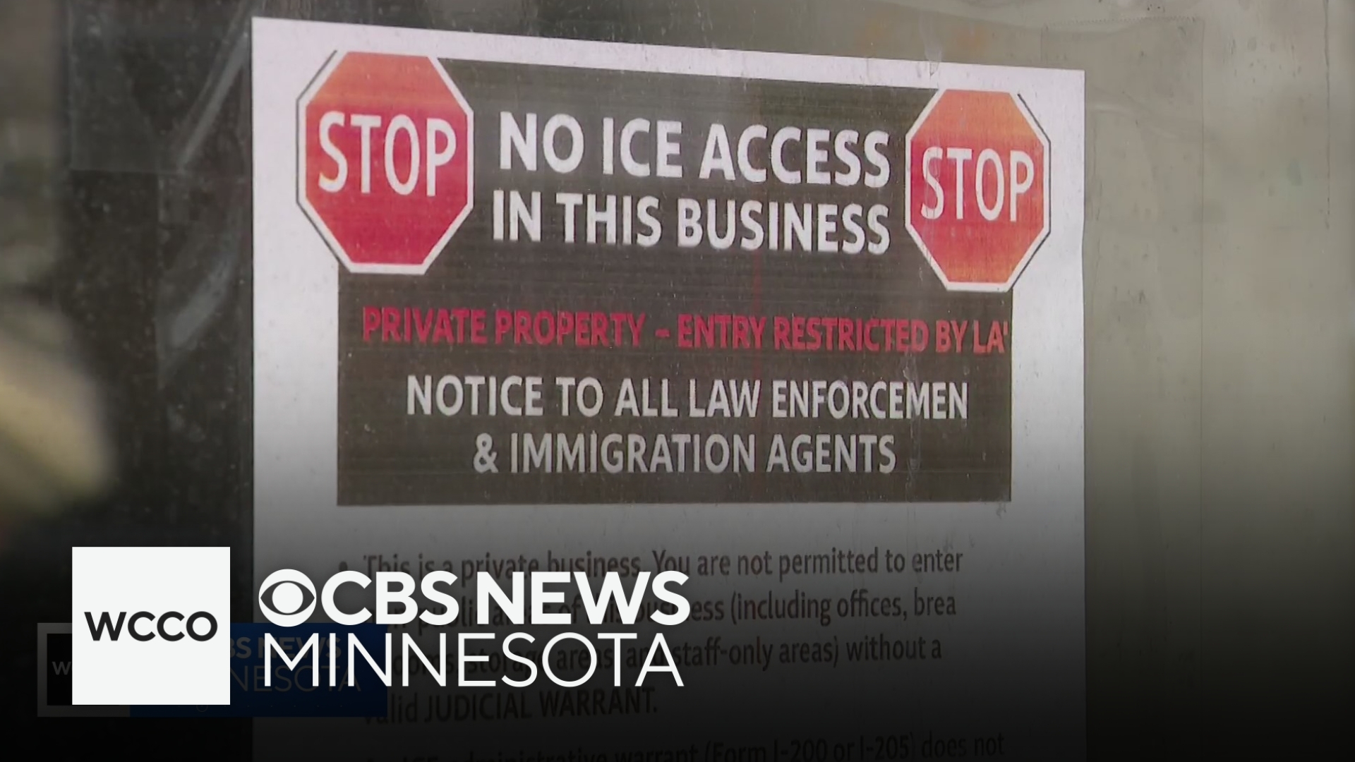 What rights businesses have when it comes to ICE