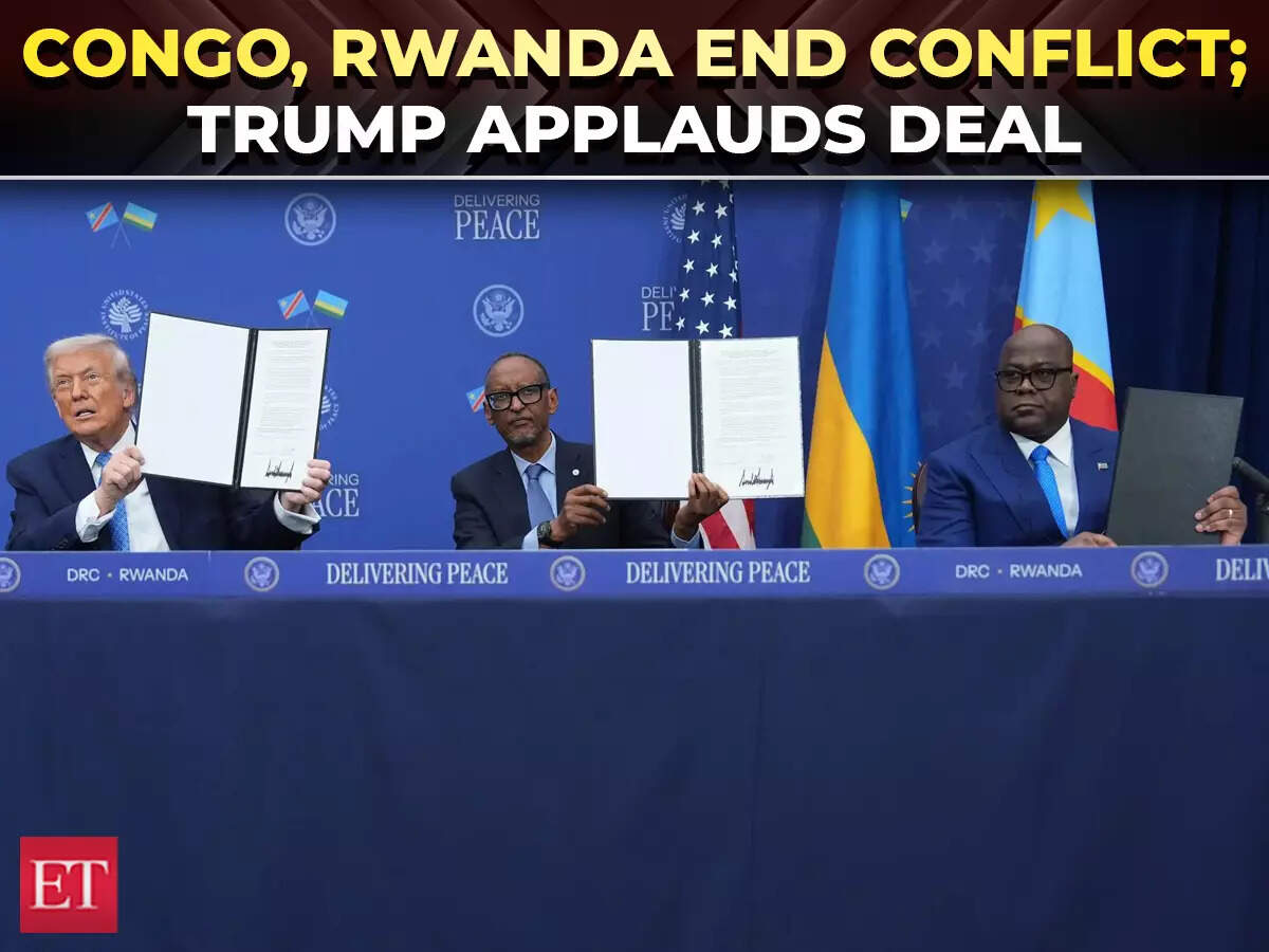 Will unlock new opportunities: Trump hails historic peace deal ending ...