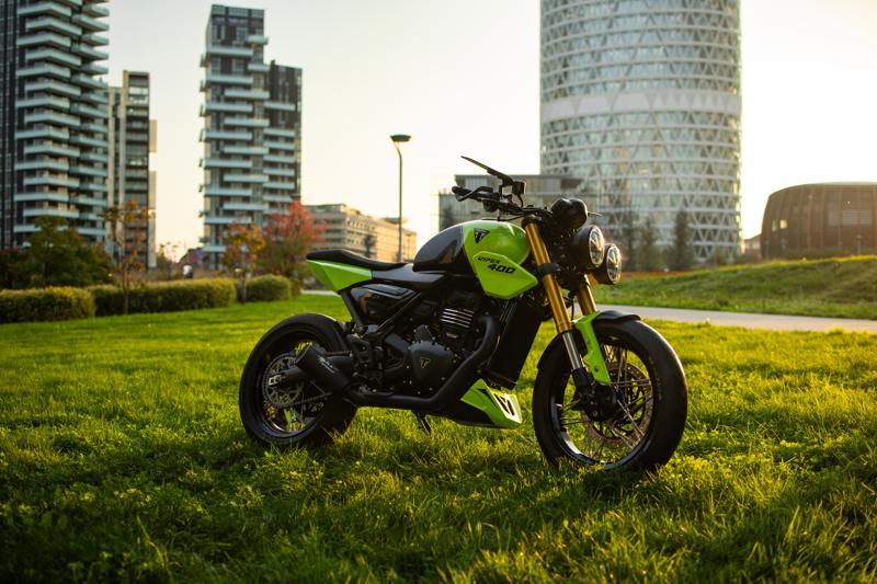 【トライアンフ】Speed 400 のワンオフモデル「Viper 400」がオークションに登場!