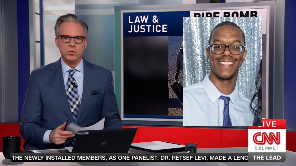 CNN’s Jake Tapper skewered for calling Black DC pipe bomb suspect Brian ...