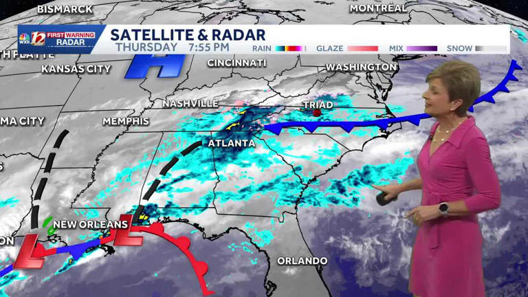 Wintry mix for the Piedmont Triad, foothills, & mountains | North ...