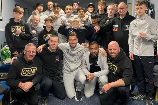 Boxing club welcomes fighters from across country to Blackburn show