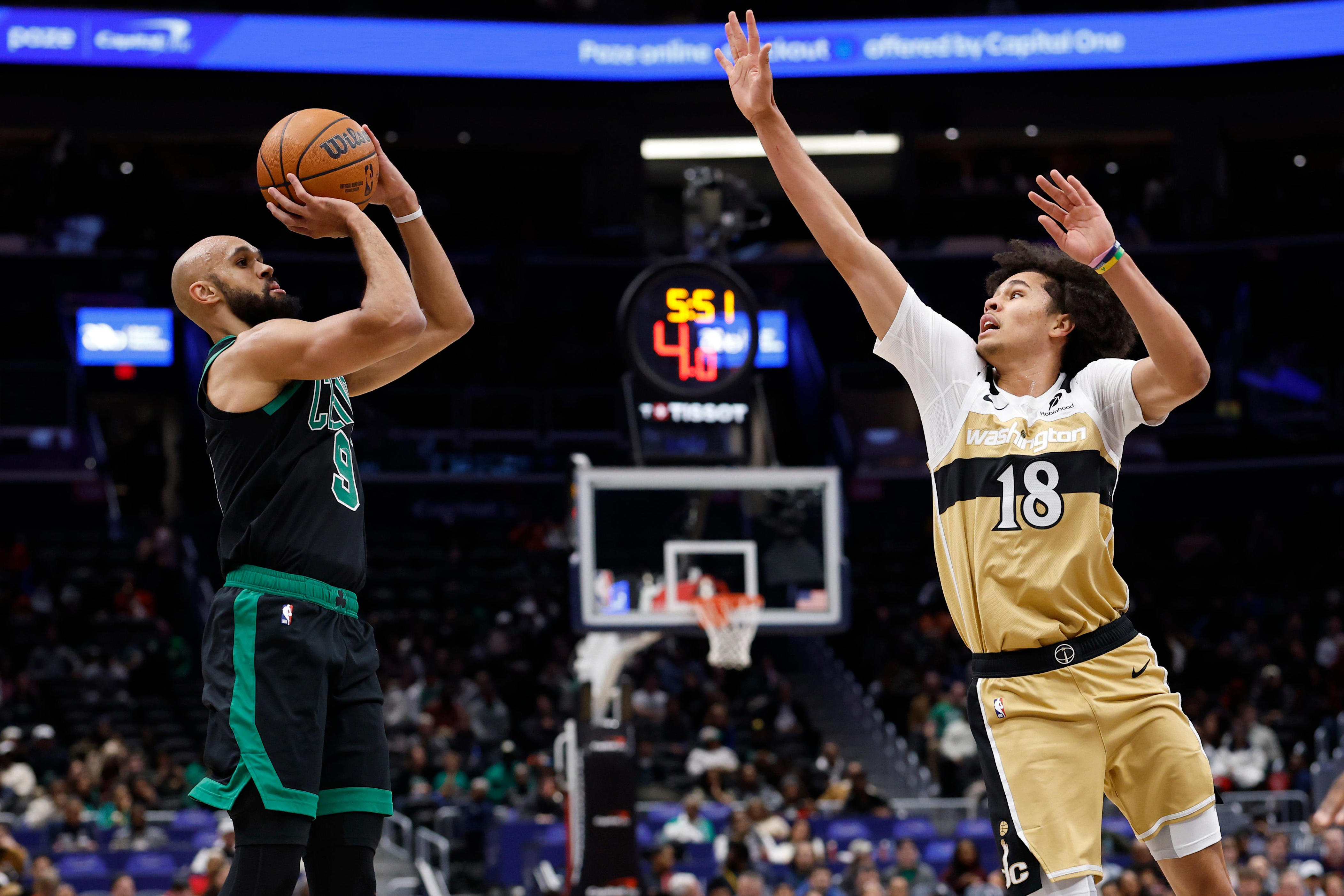 Celtics blowout Wizards for third straight victory