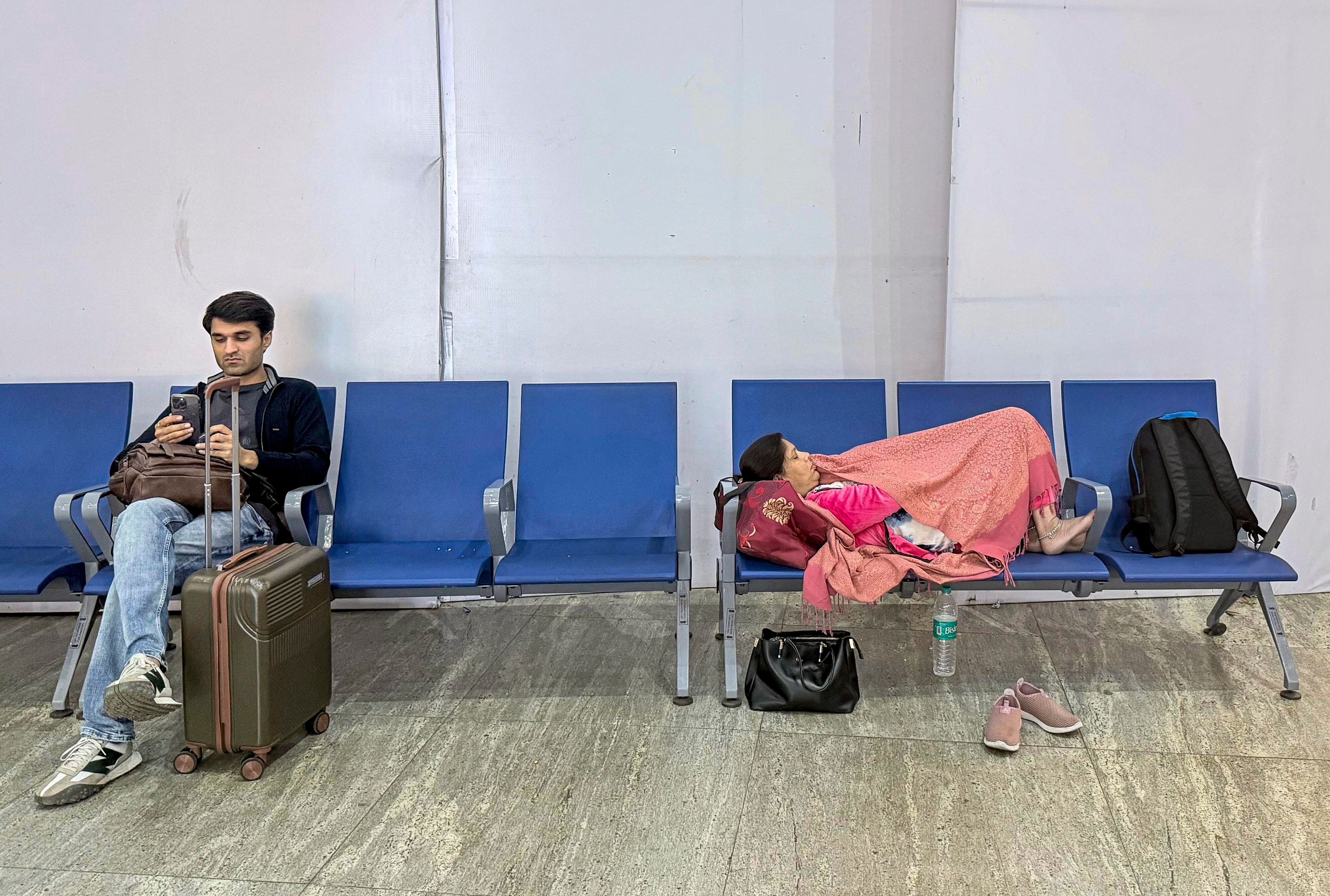 In photos: IndiGo delays spell chaos for airports across India
