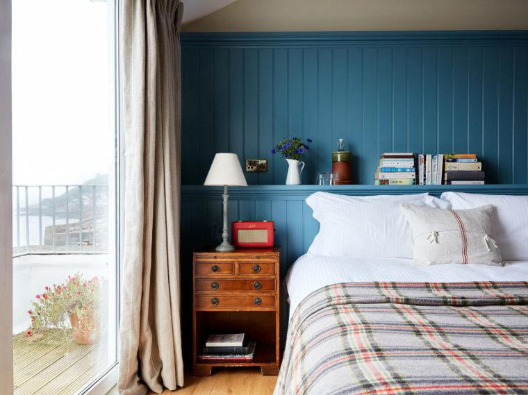 The pretty harbour town with floating Christmas lights and a cosy ...