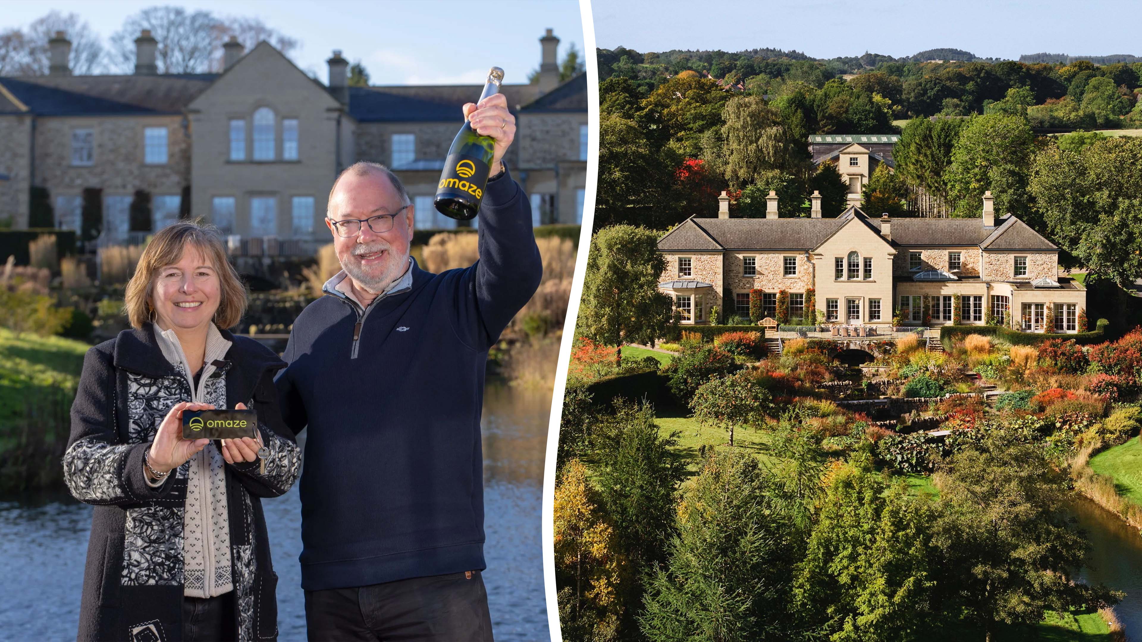 Granddad wins £4.5M home in prize draw - wife had no idea he’d even entered