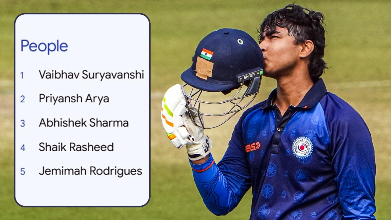 Vaibhav Suryavanshi is India's most searched as cricket tops Google ...