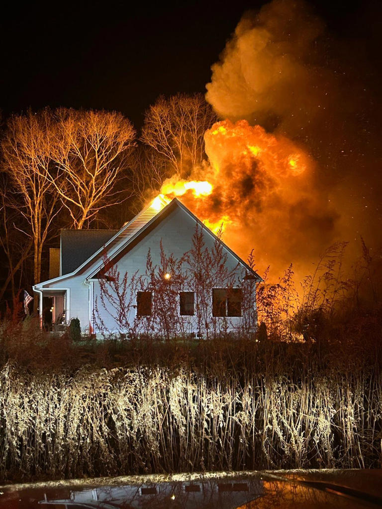 Home in Colchester destroyed by fire