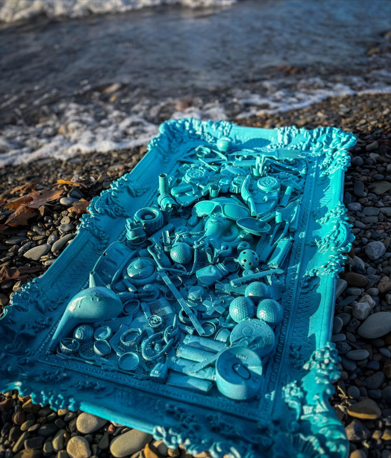 How this PA man converts Lake Erie trash into an artist's masterpiece