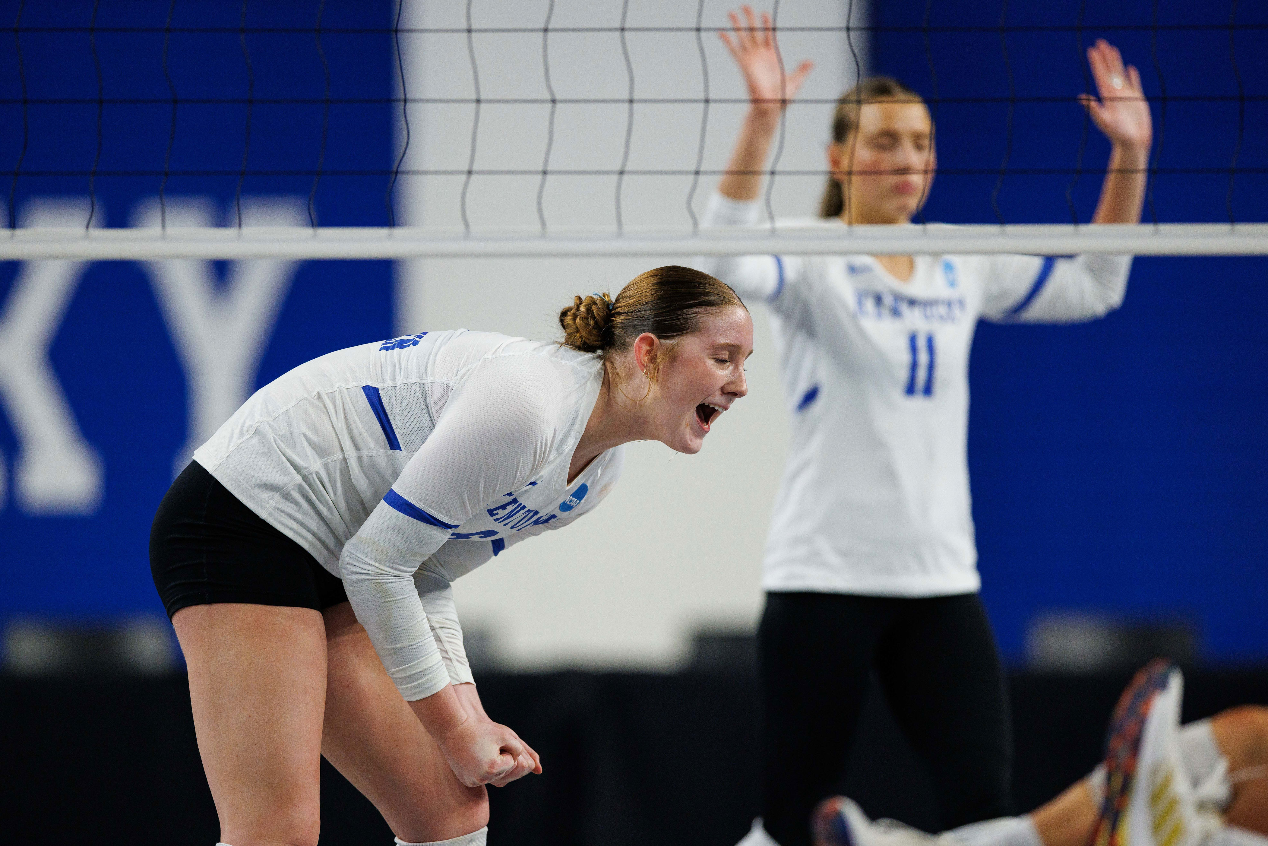 What channel is Kentucky volleyball vs Cal Poly on today?