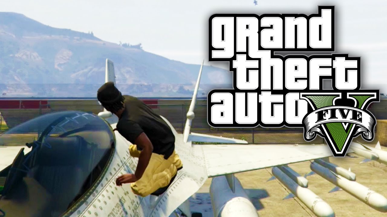 GTA 5 Online - JET HUNTING! (GTA V Online)
