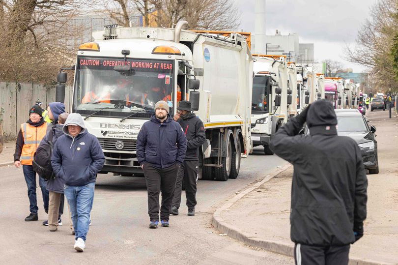 More bin collection disruption in Birmingham as striking workers delay ...