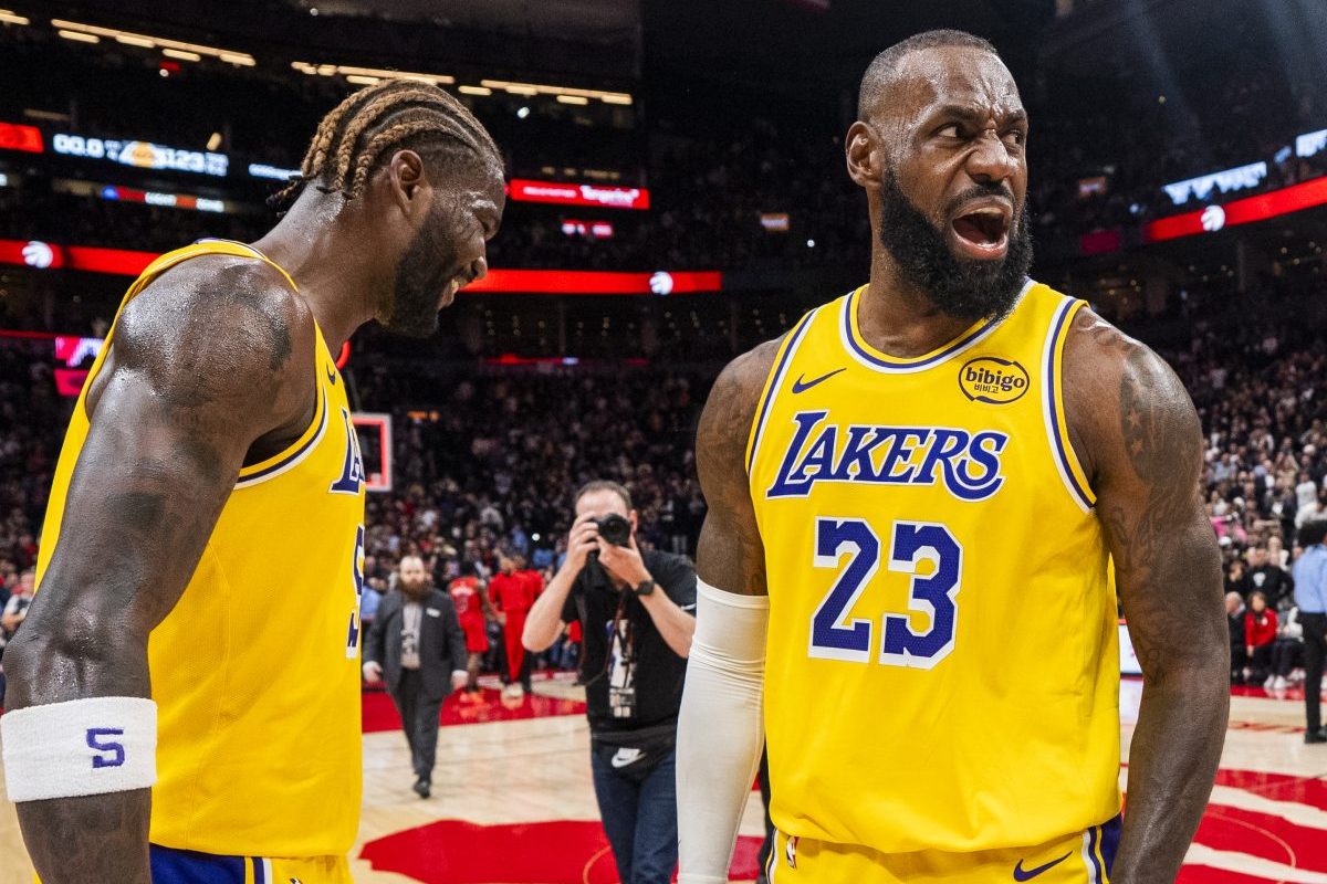 LeBron James has 3-word reaction as scoring streak ends in Lakers win