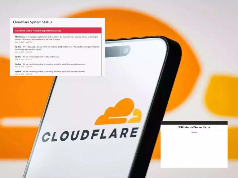 500 Internal Server, Bad Gateway error explained: Why Cloudflare is down? Check full list of ...