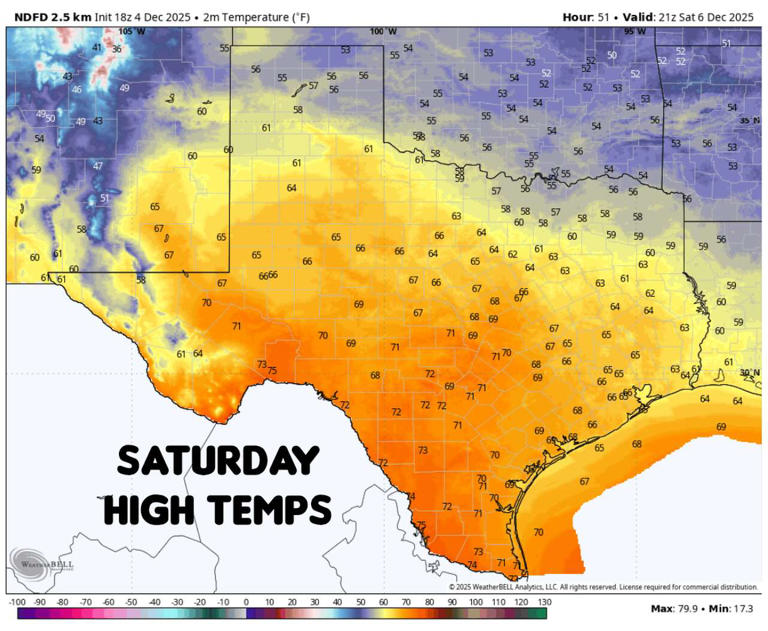 Cold rain expected Friday in Houston, but big changes are coming this ...