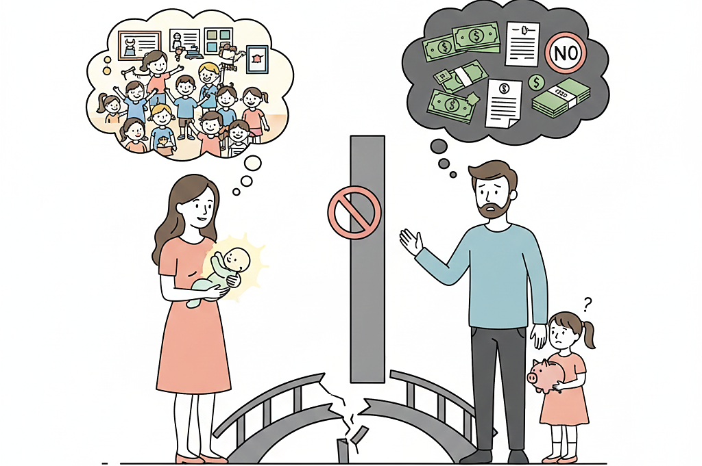 Chồng kiên quyết không sinh con thứ hai