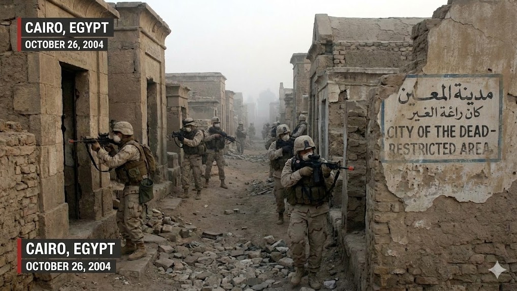 When marines fought a ghost army in the city of the dead