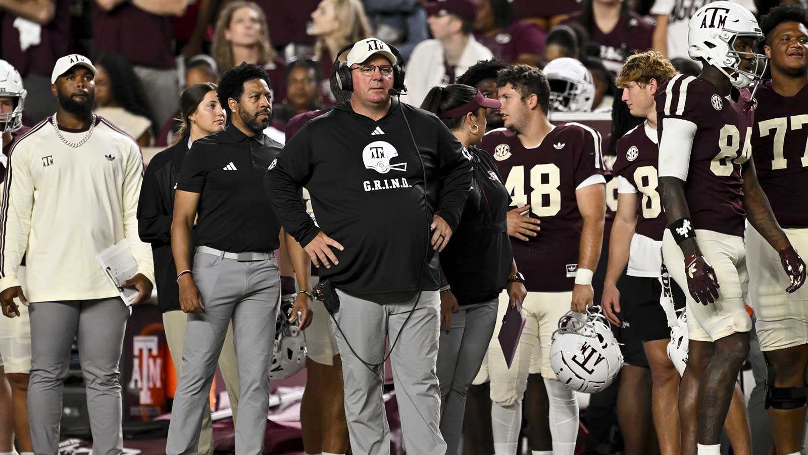 Texas A&M HC Mike Elko could care less whether Texas makes CFP or not