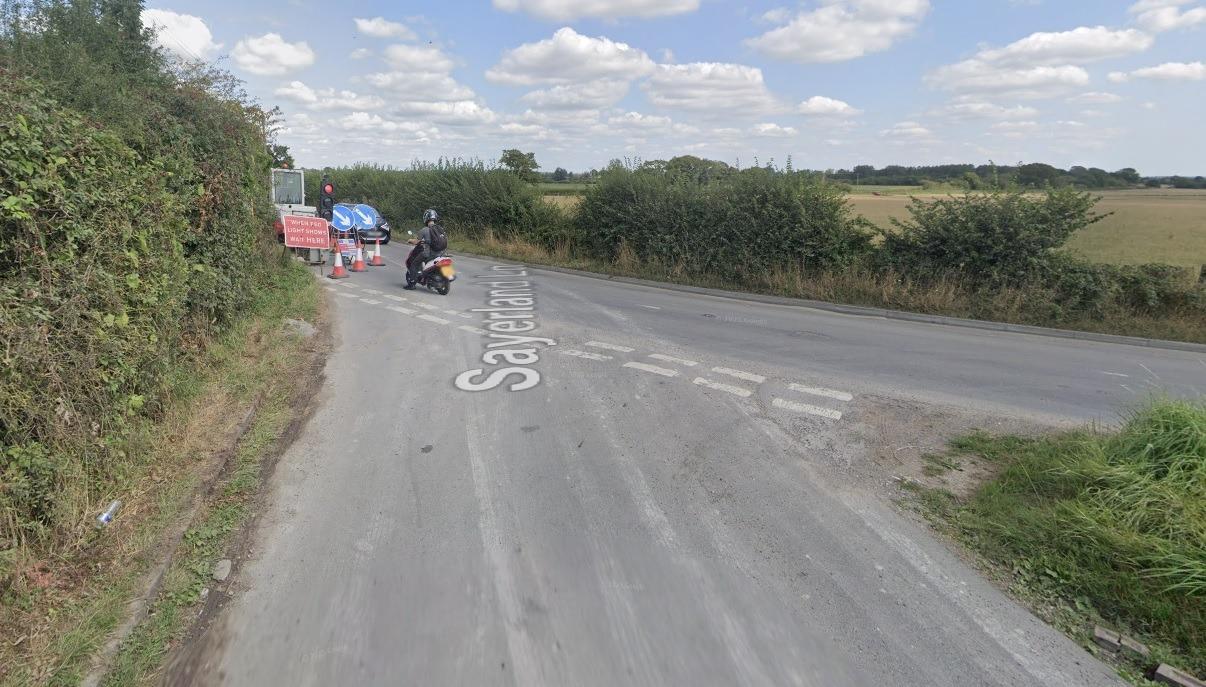 Reports of crash and flooding on roads near Hailsham