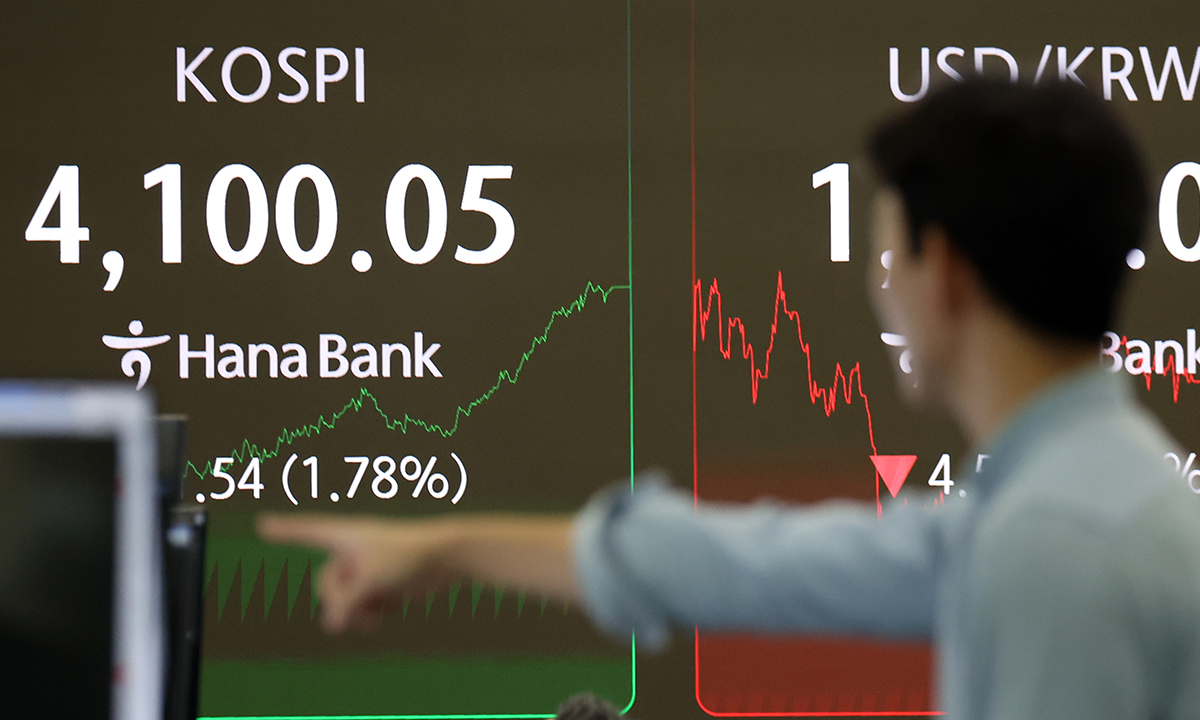 코스피, 3주 만에 4100선 마감…외인·기관 2조 '쌍끌이'