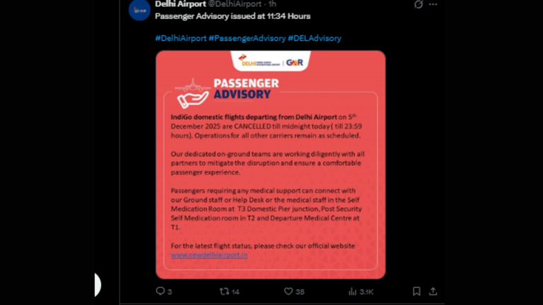 IndiGo flight cancellations: All domestic flights from Delhi cancelled ...