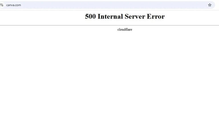 Cloudfare Outage: What Is 500 Internal Server Error?