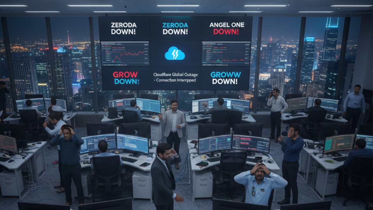 Zerodha, Angel One & Groww down! Multiple trading platform disrupted by ...