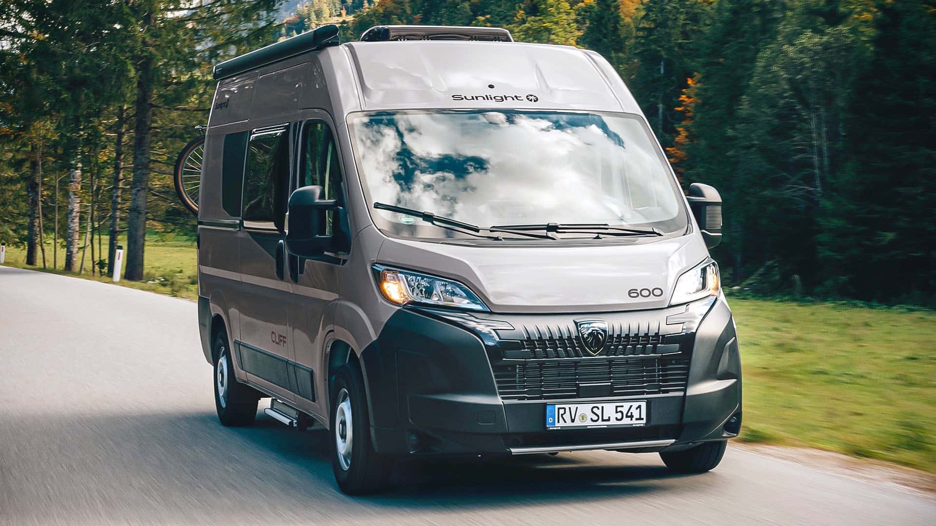 Ecco il camper speciale Sunlight per chi si accosta alla vanlife