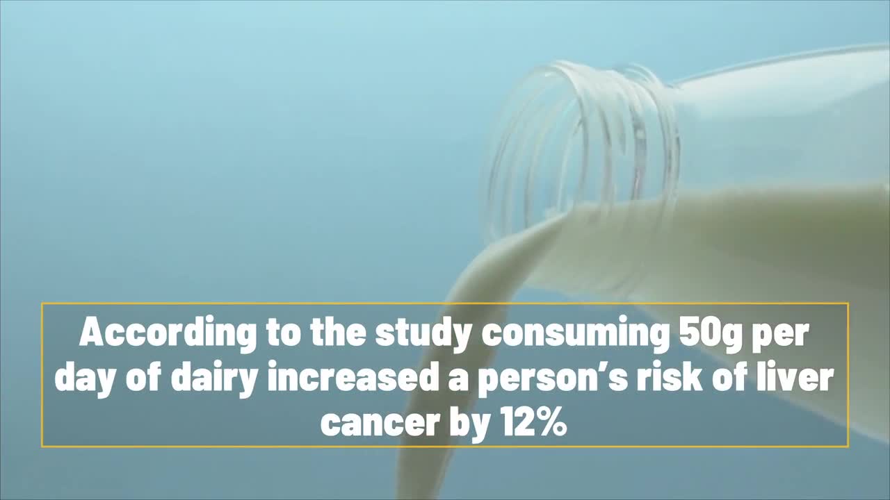 Dairy products linked to increased cancer risk