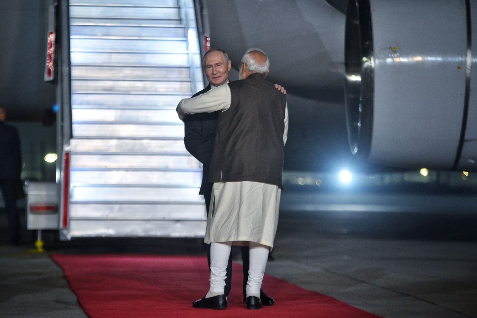Handshake, hugs, carpool: Pictures capture PM Modi-Putin bonhomie in India