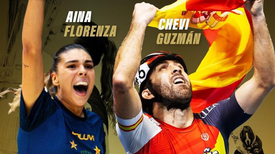 Chevi Guzmán y Aina Florenza, mejores deportistas de la RFEP del año 2025