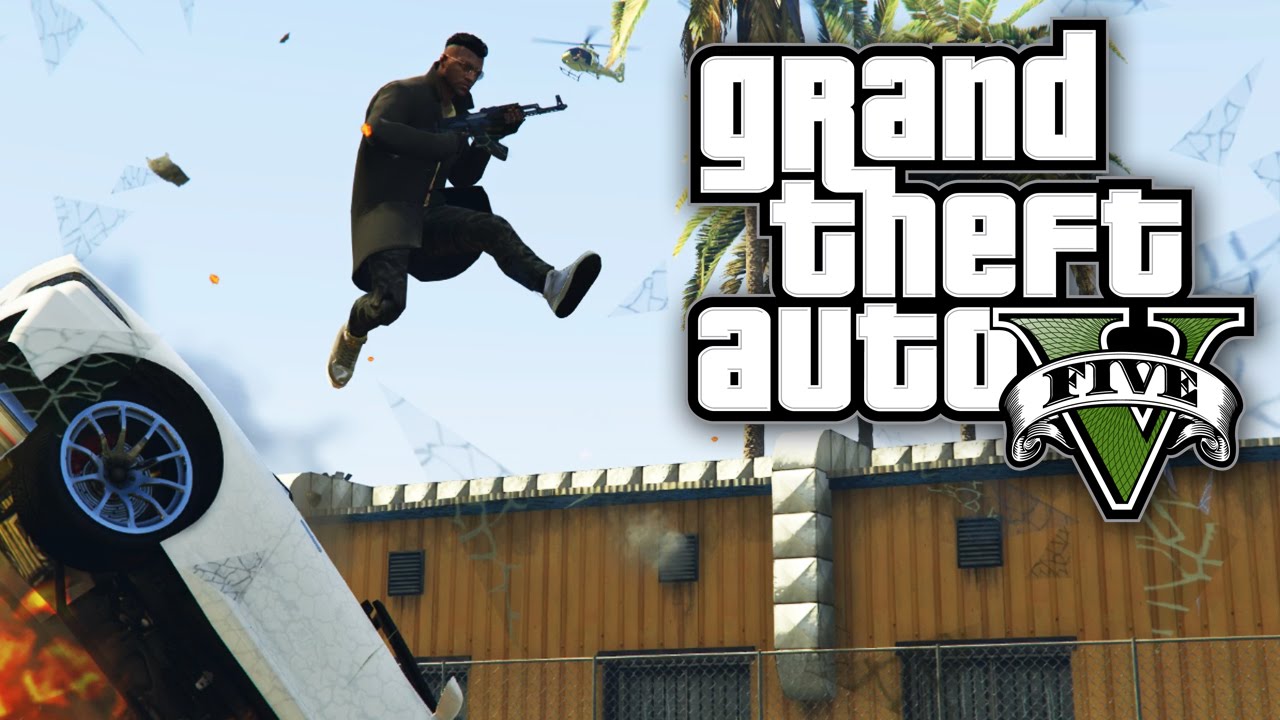 GTA 5 online - Killer lag and ninja bounties! (GTA V online)