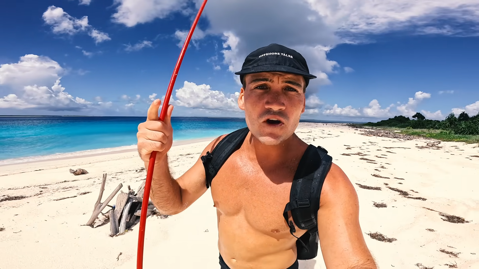 Alone on a deadly island - survival, fishing & cooking for 48 hours