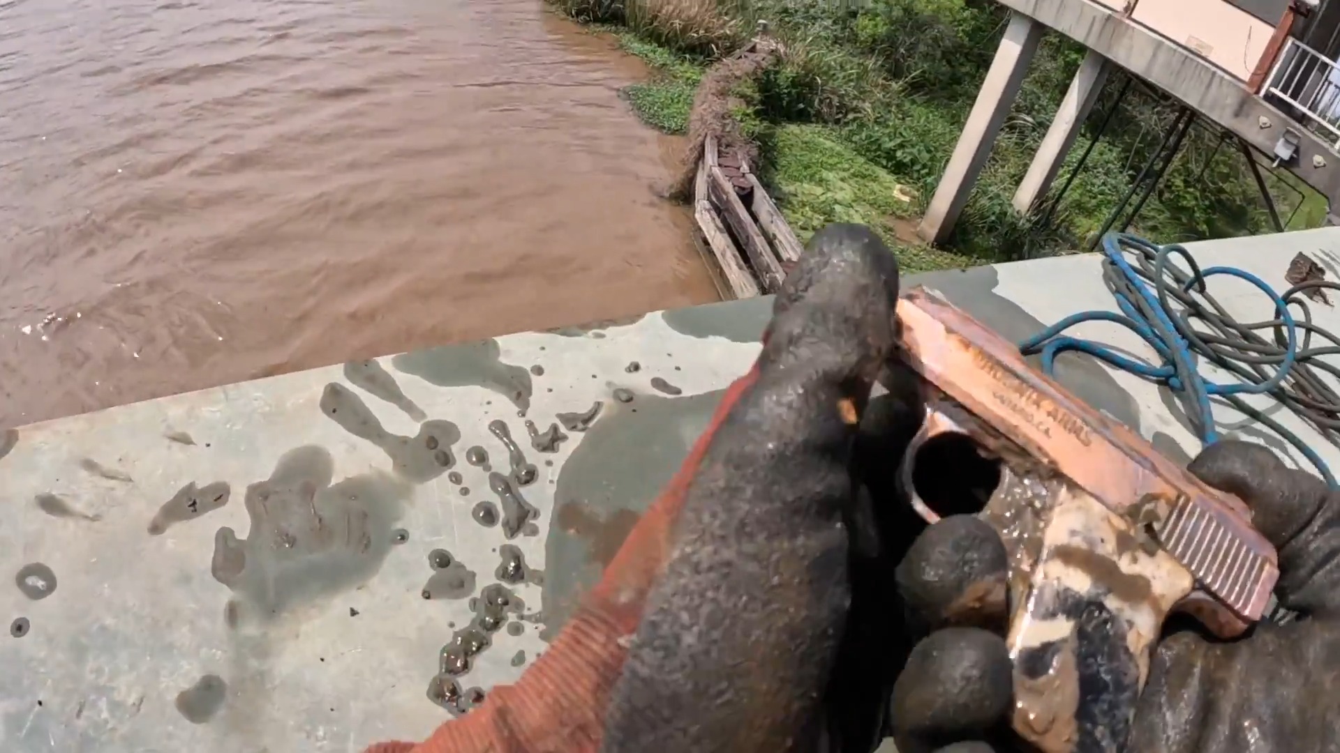 Magnet fishing community reacts to unusual, one-of-a-kind discovery