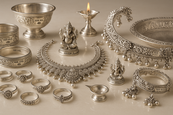 Silver jewellery HUID hallmarking mandatory now: Here’s how you can ...