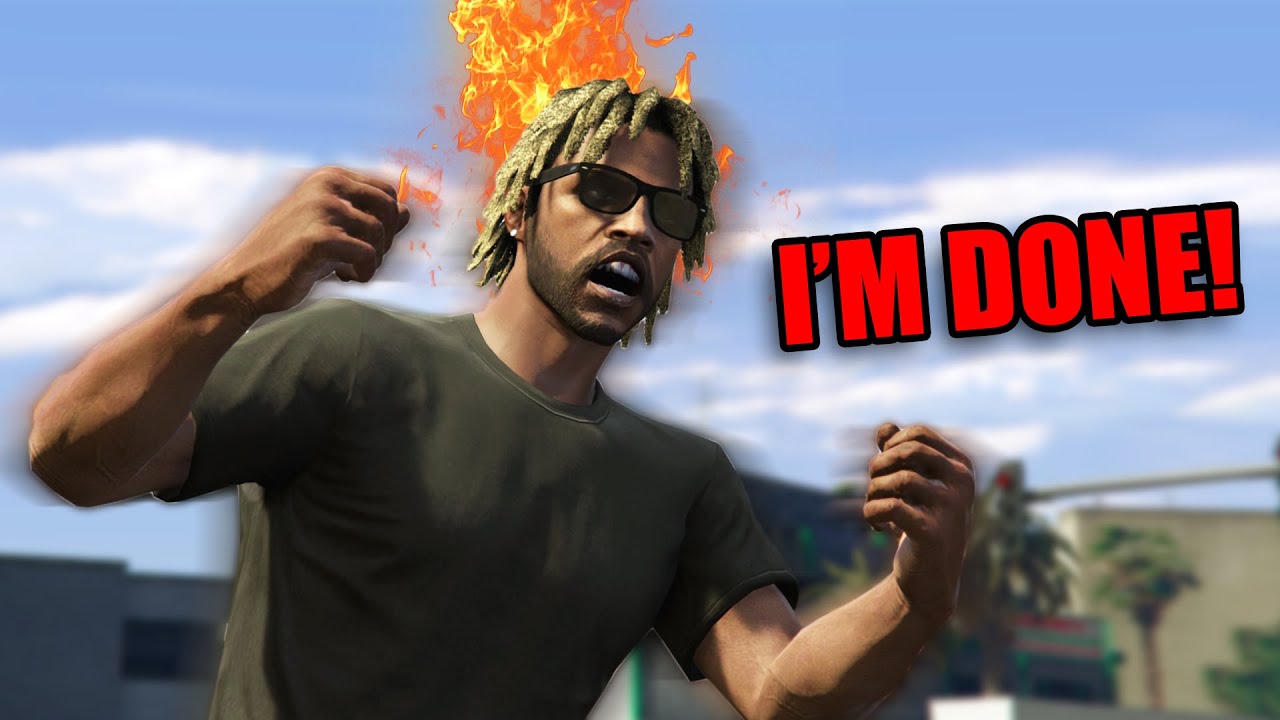 I'm done with this game | GTA 5 thug life #372