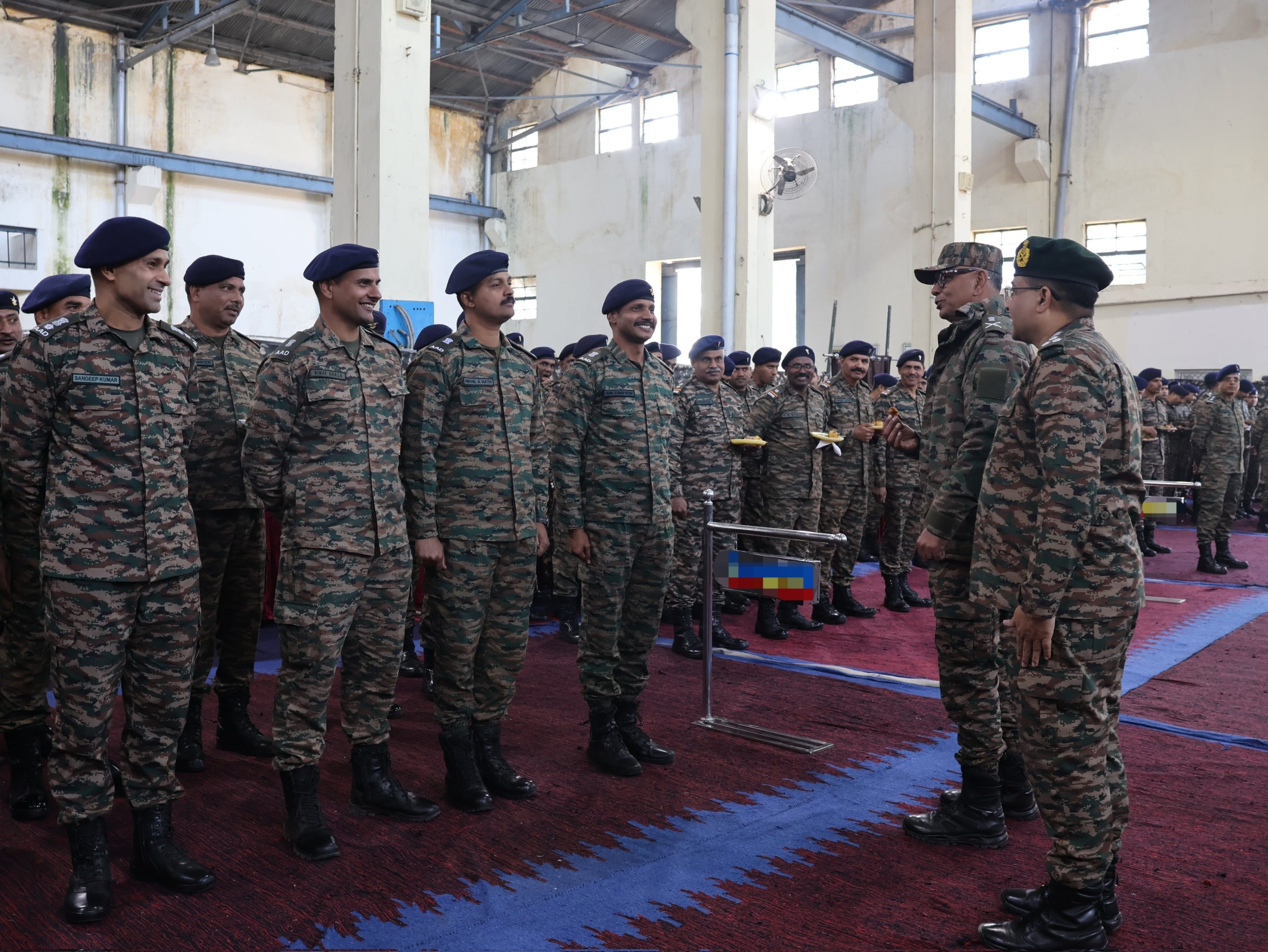 GOC White Knight Corps visits Air Defence Brigade, reviews operational ...